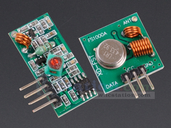My f irst Project - RF 433mhz - clone existing remote control for ...