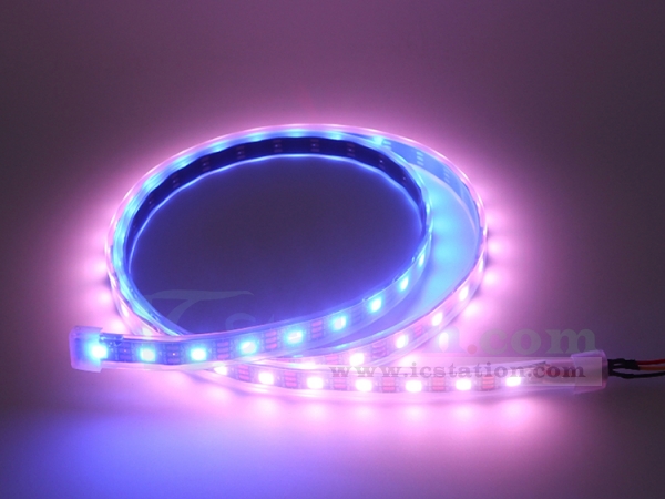 100cm 5V RGB LED Strip Light Waterproof PWM Programmable LED Lamp for ...