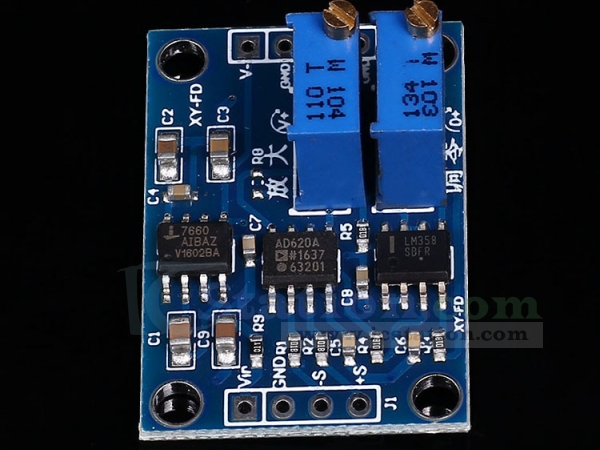 Signal Amplifier AD620 Microvolt/Milivolt Amplifer Signal Booster ...