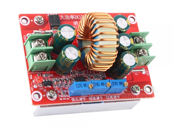 DC-DC Step Down Power Supply Module 12A CVCC Adjustable Buck Voltage ...