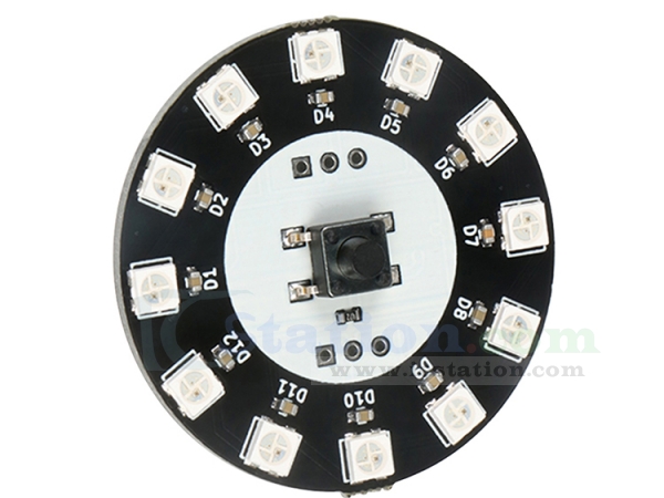 12Bit WS281B 3535 RGB LED Driver Module Programmable Ring LED Lamp Matrix