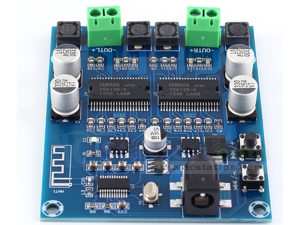 XH-A351 Digital Bluetooth Power Amplifier Board Dual Channel 20W+20W ...