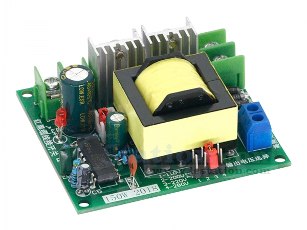 150W Inverter 50Hz/60Hz DC 12V to AC 110V 220V Adjustable Power Supply ...