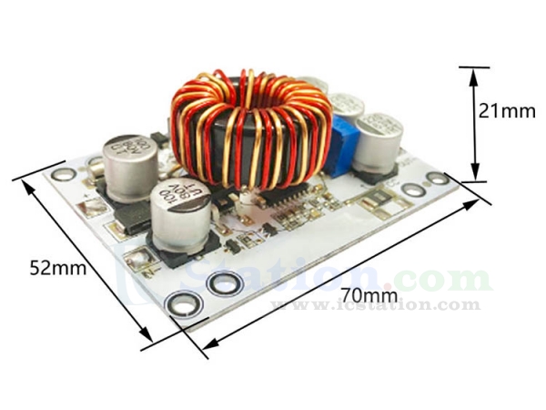 DC-DC 8A Power Supply Step Down Module CVCC 10V-70V to 5V-58V Buck ...