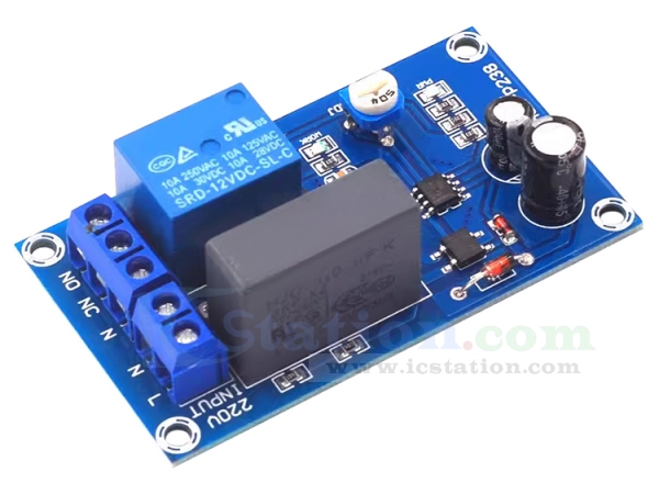 220V Relay Board with Power-On Delay and Circuit Module for Corridor Switches Staircase Lights ...