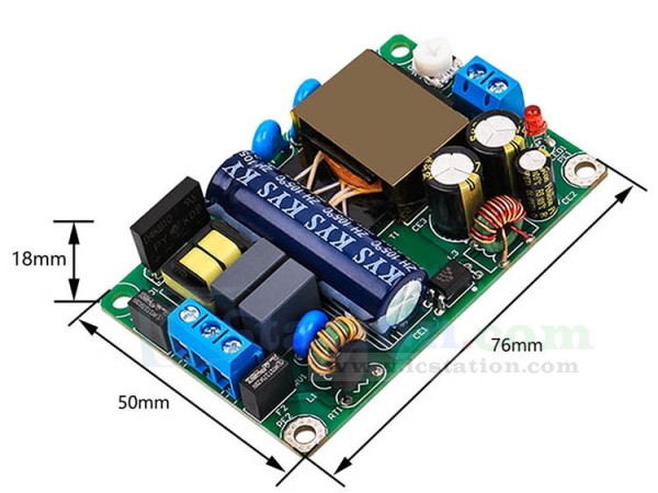 24V 2A AC-DC Power Supply Module | AC110V 220V to 24V 2000mA Voltage ...
