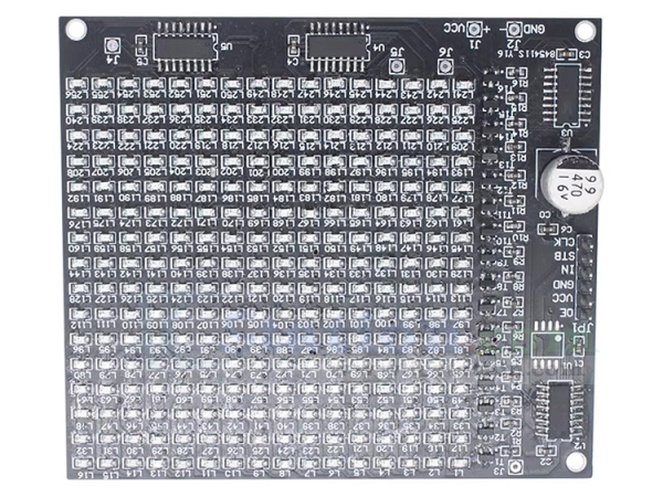 256-SMD 0805 Red LED Display DIY Kits | SMD Soldering Practice and ...