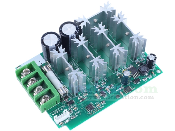30A PWM Driver 12V 24V 48V 72V DC Motor Governor Speed Controller with ...