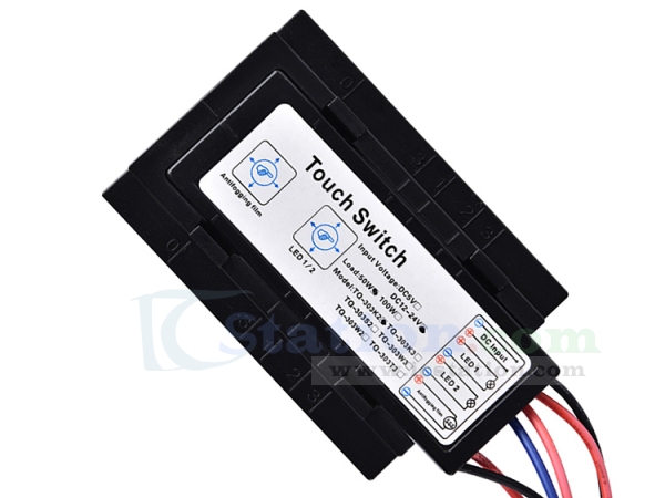 DC 12V 24V Self-locking Dual Touch Switch Controller - Glass Sensing ...