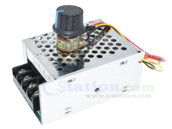 40A DC Motor Governor 15KHz 0-100% PWM Brushed Motor Speed Controller ...