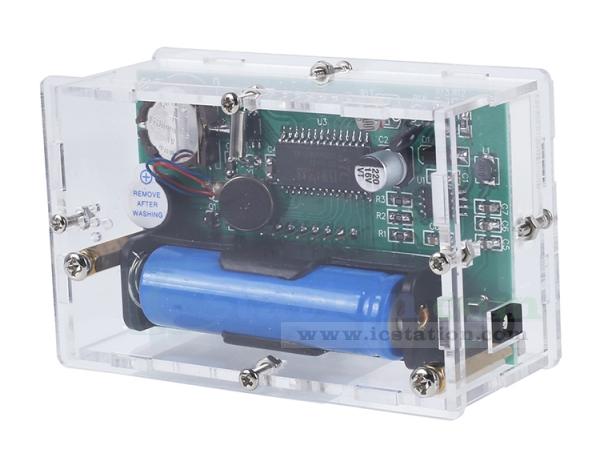 DIY Kit 4Bit Digital Electronic Clock with Red LED | Date Time ...