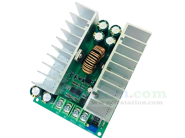 DC-DC 500W Step Down Power Supply Buck Adjustable Voltage Converter ...