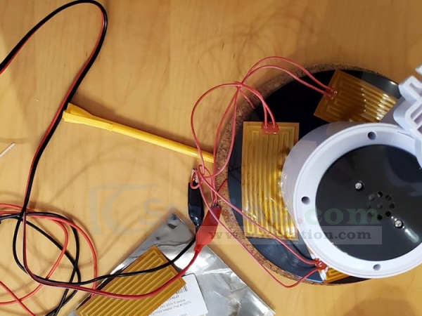 5V 1W PI Polyimide Flexible Heater | 30x40mm Heating Thin Film ...