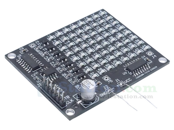 64-SMD 0805 Red LED Display DIY Kits | SMD Soldering Practice and ...