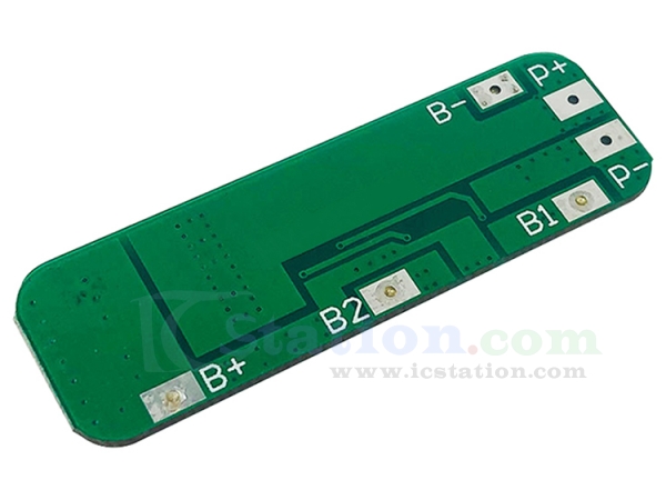 6A 3 Series 18650 Lithium Battery Protection Board 10.8V 11.1V 12V 12 ...