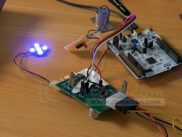 WS2812 5Bit SMD 5050 RGB LED Lamp Panel Board 5V Round LED Module for ...