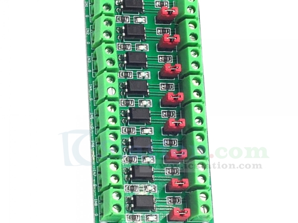 ICStation 8-Channel 817 Optocoupler Voltage Isolation Board | Voltage Control & Photonic ...