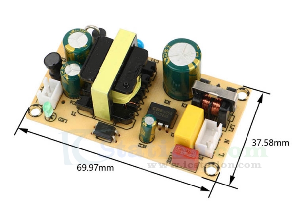AC-DC 24W Isolated Power Supply Module | AC 110V 220V to 24V 1A Voltage ...