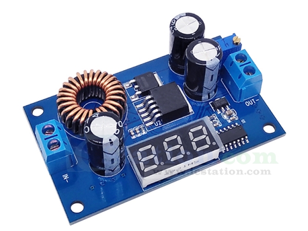 DC-DC 5A Step UP Power Supply Boost Adjustable Voltage Converter Module ...