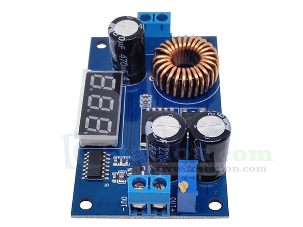 DC-DC 5A Step UP Power Supply Boost Adjustable Voltage Converter Module ...