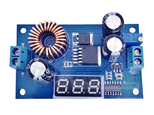 DC-DC 5A Step UP Power Supply Boost Adjustable Voltage Converter Module ...