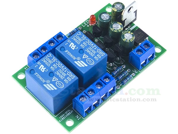 DIY Kit Power Amplifier Speaker Sound Protection Circuit Board Startup ...