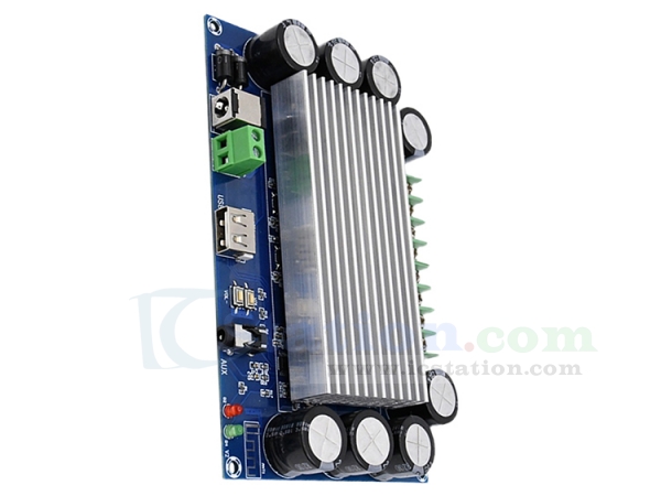 TDA7388 Bluetooth AUX USB Digital Amplifier - Stereo 50Wx4 Output 4 ...