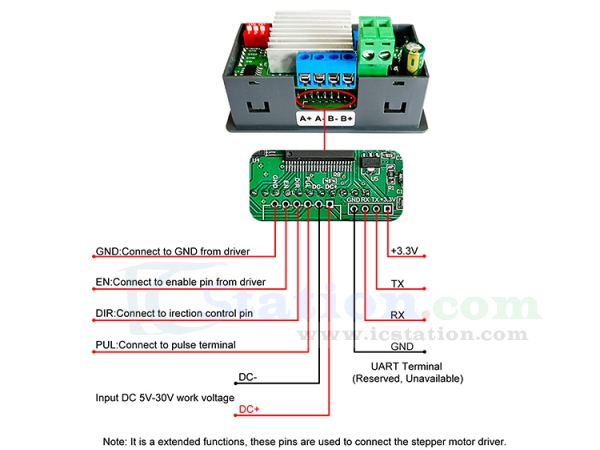 CNC Stepper Motor Driver Micro-Step Resolutions for Nema 17 23 Stepper ...