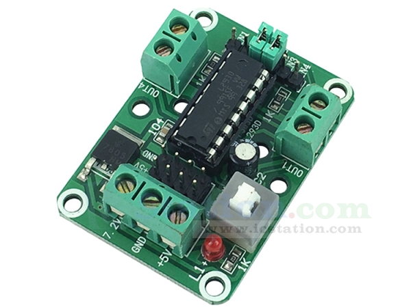 DC Motor Driver Module 5V-12V PWM L293D H-Bridge for 2WD Robot Smart Car
