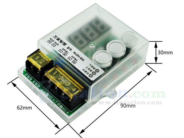 DC 1V-120V Battery Voltage Monitor Protector for Lithium Lead-Acid Battery