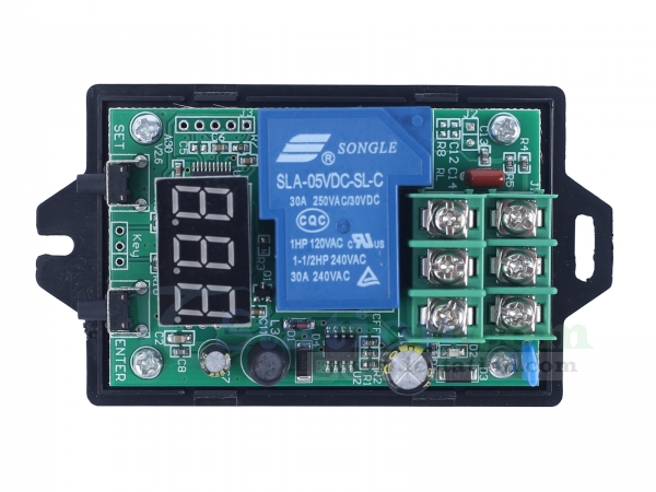 DC 0-99.9V Voltage Monitor Module - Programmable Relay Switch