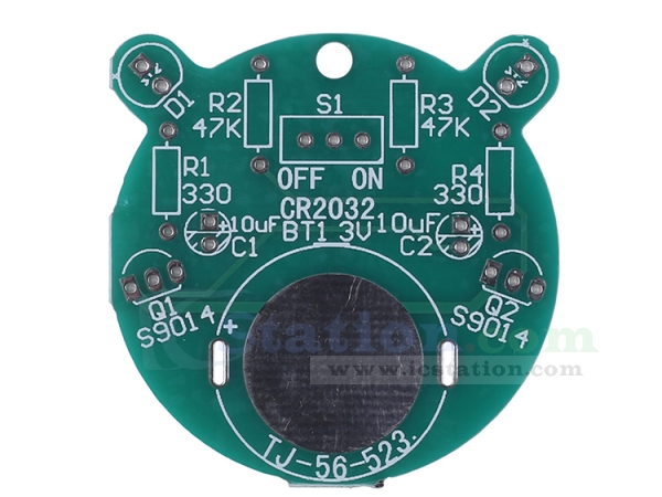 DIY Automatic Flashing LED Lamp Kit - Soldering Practice for Beginners