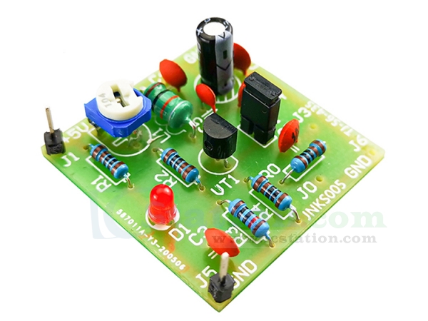 DIY Kit Capacitor Three Point Oscillation Circuit | ICStation