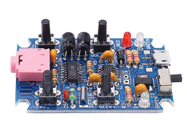 DIY Kit FM Radio Module 76-108MHz Wireless Receiver | Soldering Projects