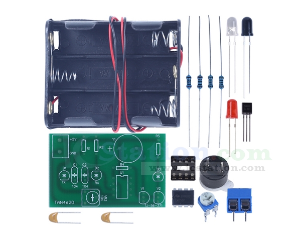 DIY Kit LM358 Infrared Sensor Alarm Analog Circuit | Soldering Projects ...