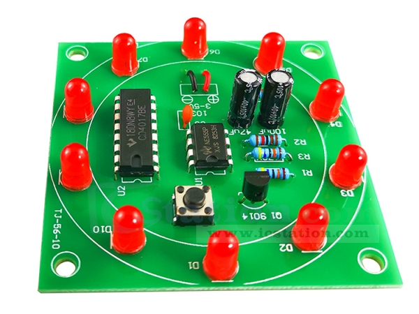 DIY Kit Lucky Wheel Sweepstakes Electronic Soldering Practice Kits for ...
