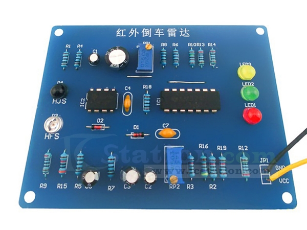 NE555 Infrared Reversing Radar Sensor DIY Kit - Electronic Soldering ...