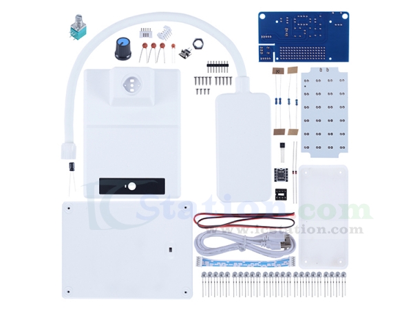DIY Kit NE555 Rechargeable LED Dimming Table Lamp - Soldering Projects ...