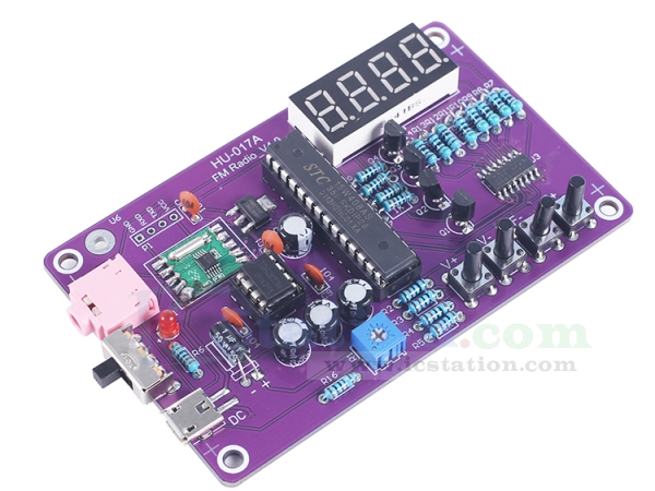 DIY Radio Kits FM 87-108MHz RDA5807 Radio Soldering Practice Kit