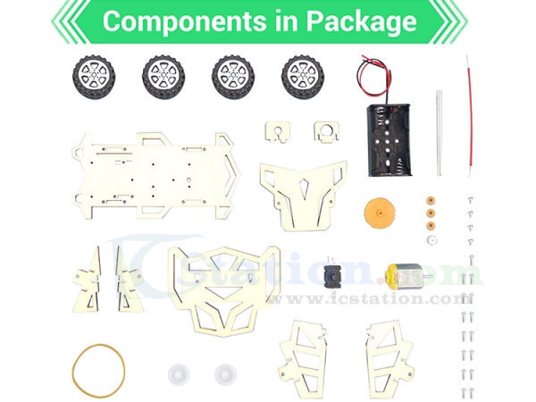 STEM Education for Primary and Secondary Students | DIY 4WD Racing Cars