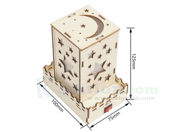 DIY Colorful Star-Shaped Light | Handmade Science Experiment & STEM ...