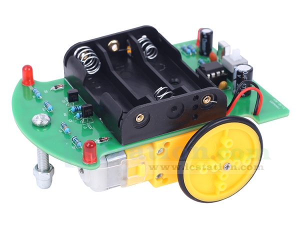 Infrared Remote Control Car Kit with C51 Microcontroller | Electronic ...