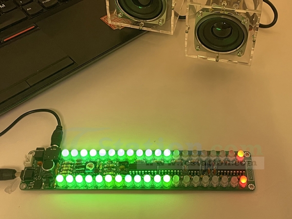DIY Music Audio Spectrum Indicator Kit - Electronic Soldering Practice Kits