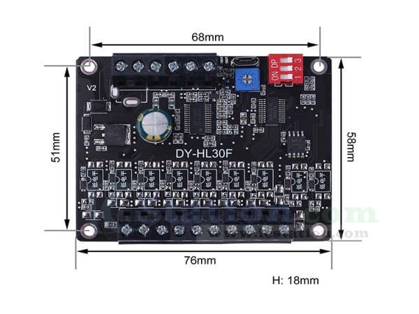 DY-HL30F 30W Mono Voice Playback Module | 9-Channel Digital Amplifier ...