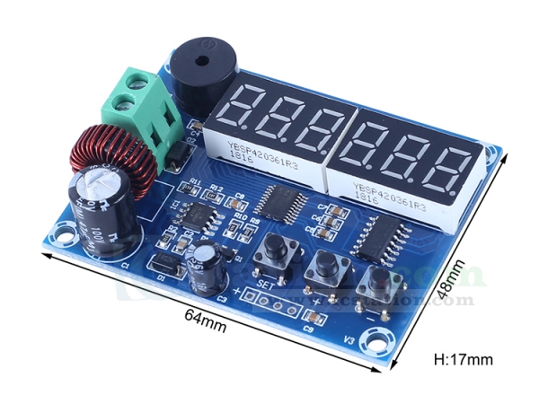DC Voltage Power Display Module 12V 24V 36V 48V 72V Battery Capacity ...