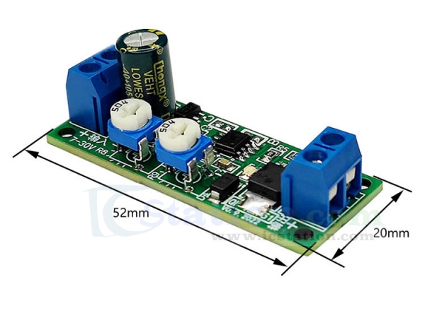 DC 7V-30V Dual Cycle Relay MOS Controller - Adjustable Time 100s-ON ...