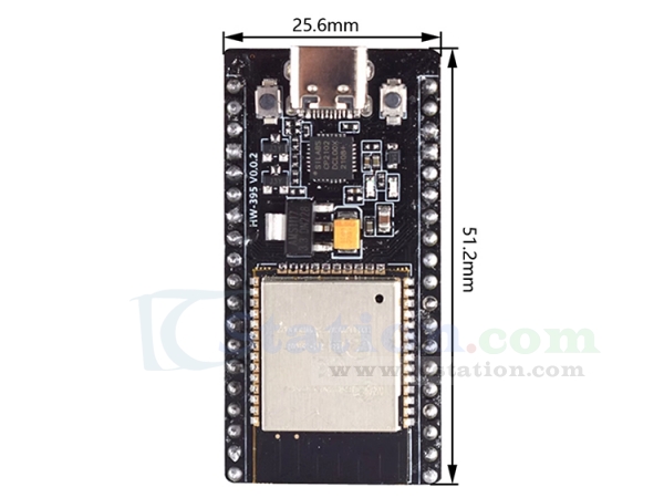 ESP32 Type-C USB WiFi Bluetooth Module ESP-WROOM-32 Development Board ...