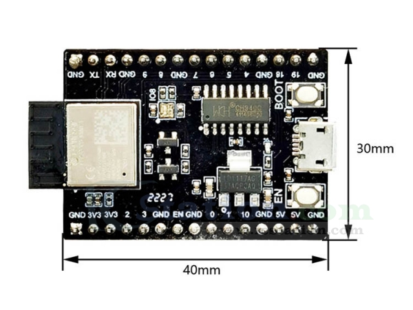 ESP32-C3 Development Board | WiFi USB Programmable MCU Controller