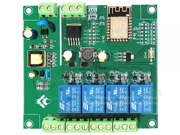 ESP8266 WIFI 4 Channel Relay Module ESP-12F Development Board | ICStation