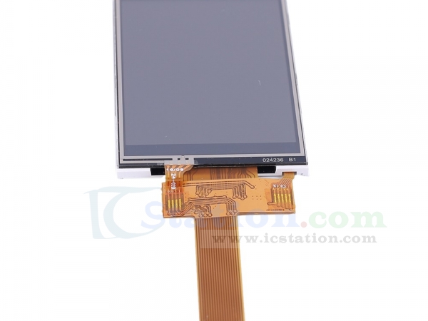 DC 3.3V 2.4inch TFT LCD Touch Display Screen 240*320 0.5mm 18Pin ...